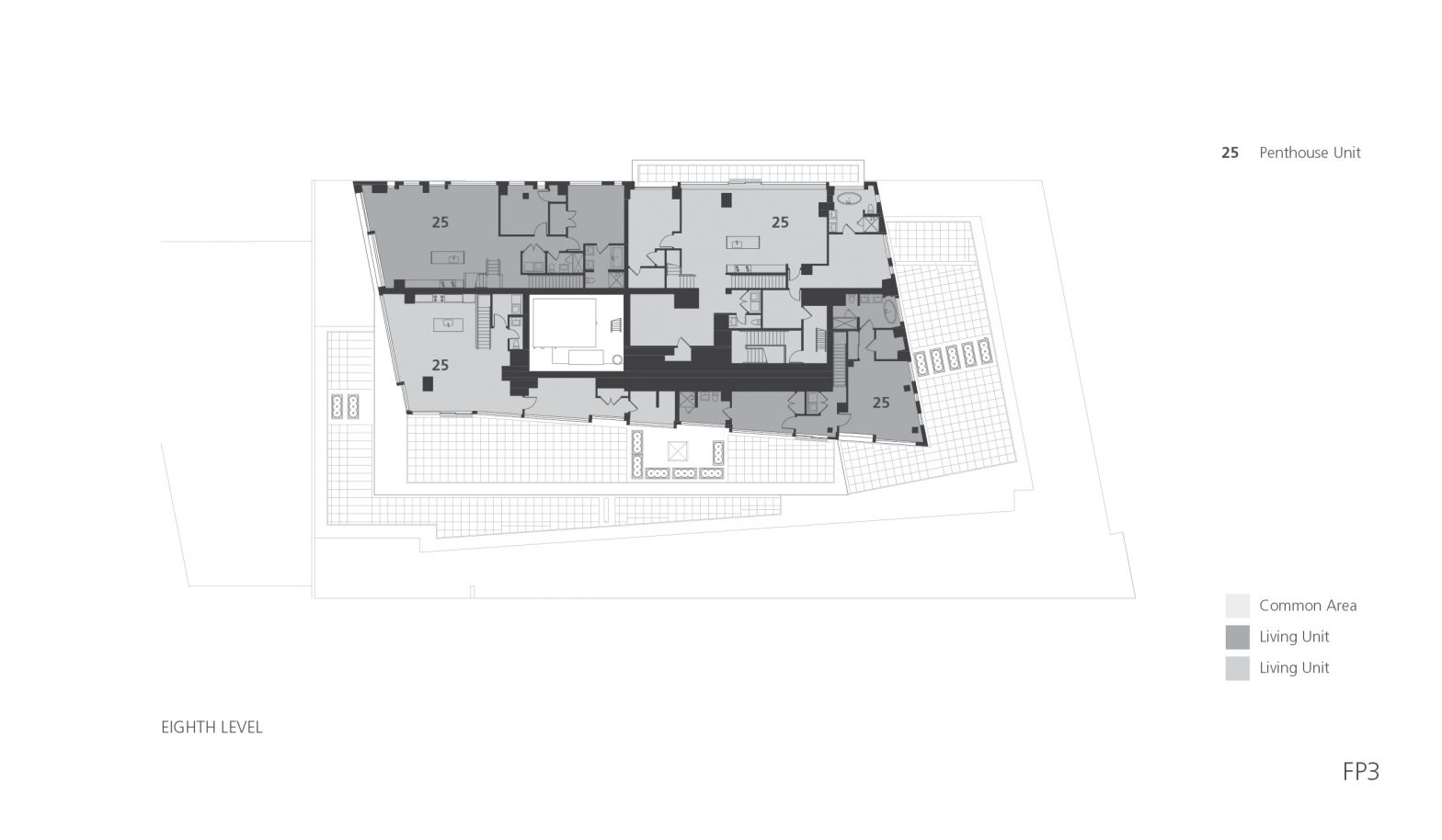 FP3 | Historic Architecture Reinterpreted in Three-Part Mixed-Use Project