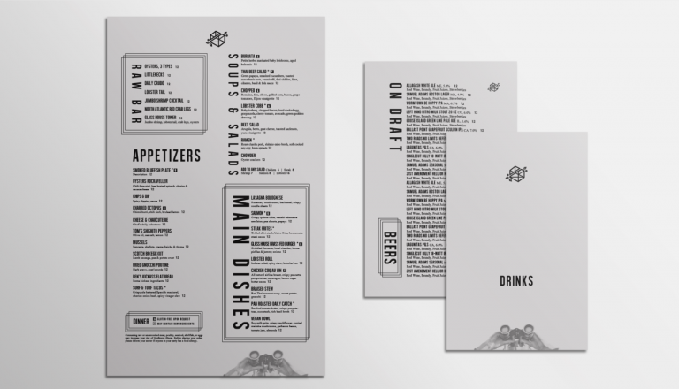 Glass House | Restaurant Design and Branding