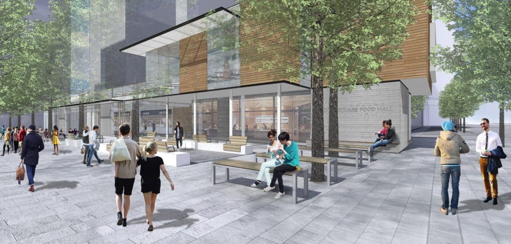 Seaport Pavilion | Food Hall Hospitality Design in the Seaport