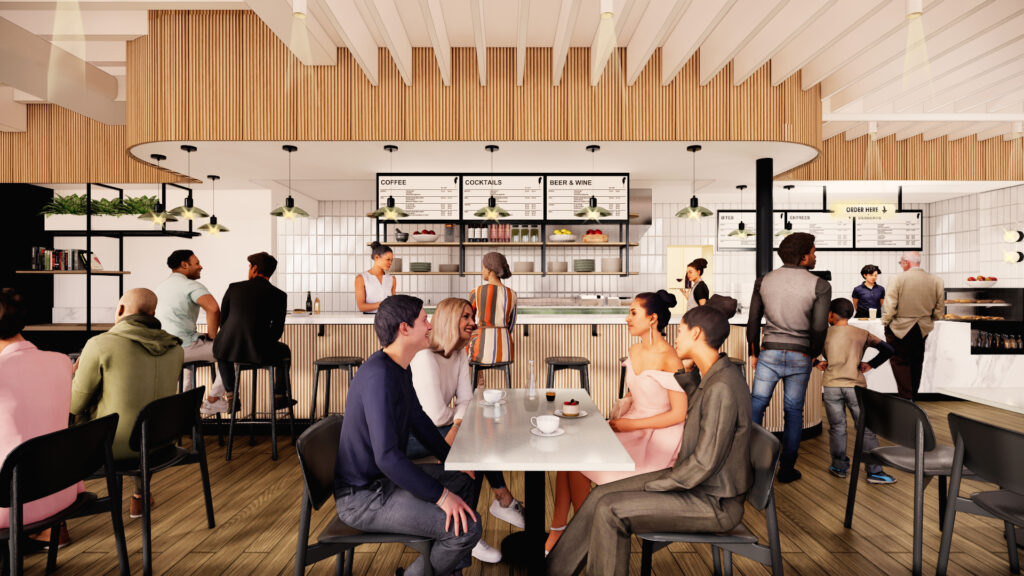 Dorchester Avenue Cafe | Community Cafe Design in South Boston