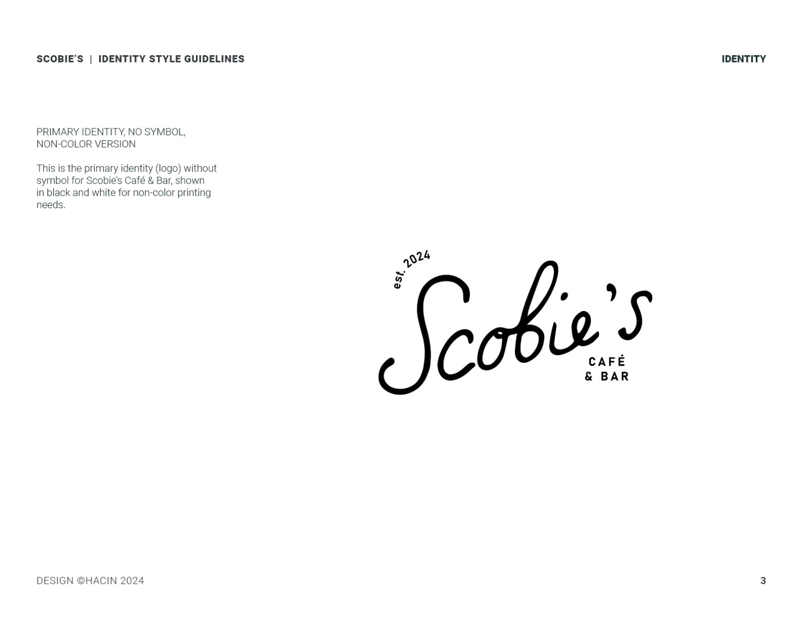 Scobie's Identity | Irish-Inspired Hospitality Project